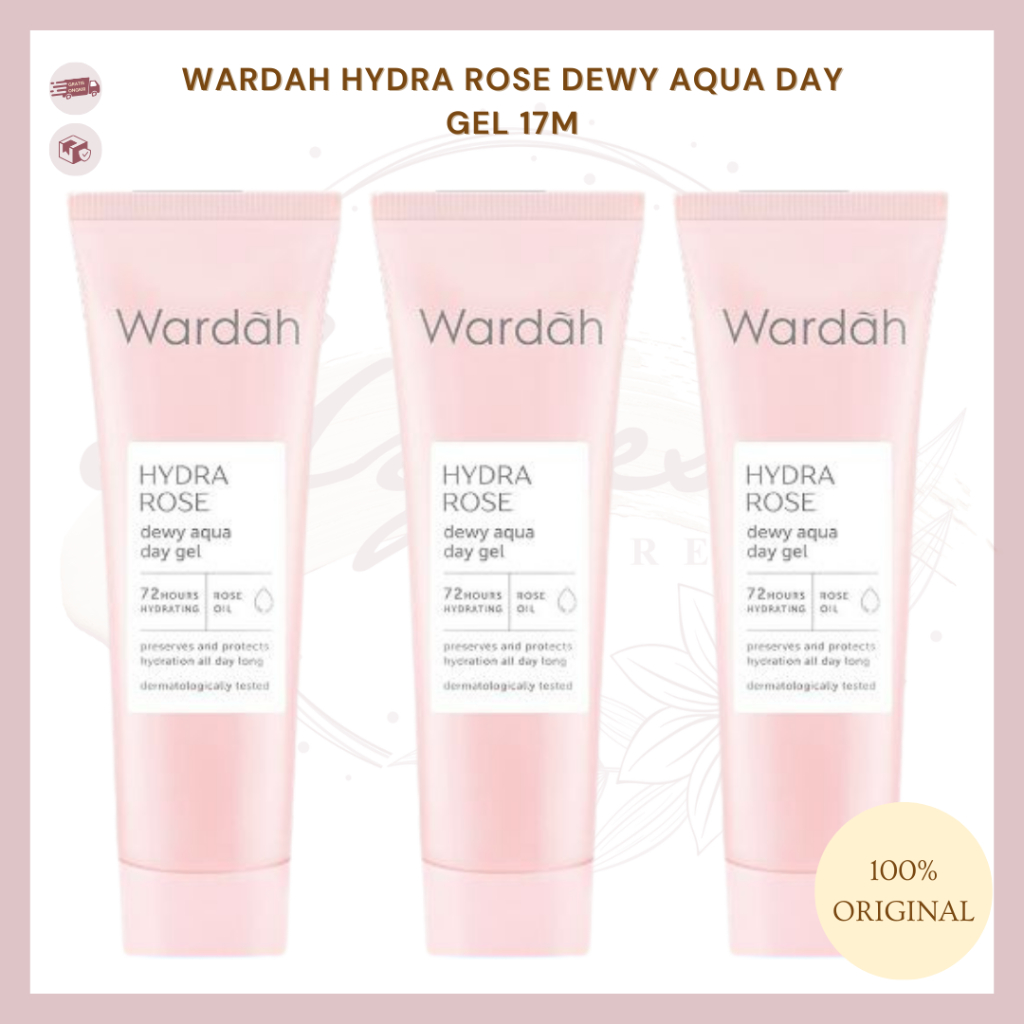 Jual Wardah Hydra Rose Dewy Aqua Day Gel 17Ml | Shopee Indonesia