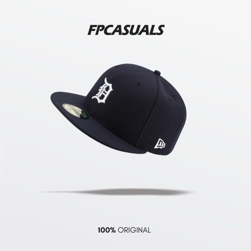 Jual Topi New Era MLB Detroit Tigers Authentic On Field 59FIFTY Cap ...