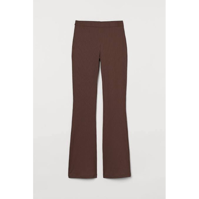 Jual HnM Ribbed Flare Pants | Shopee Indonesia