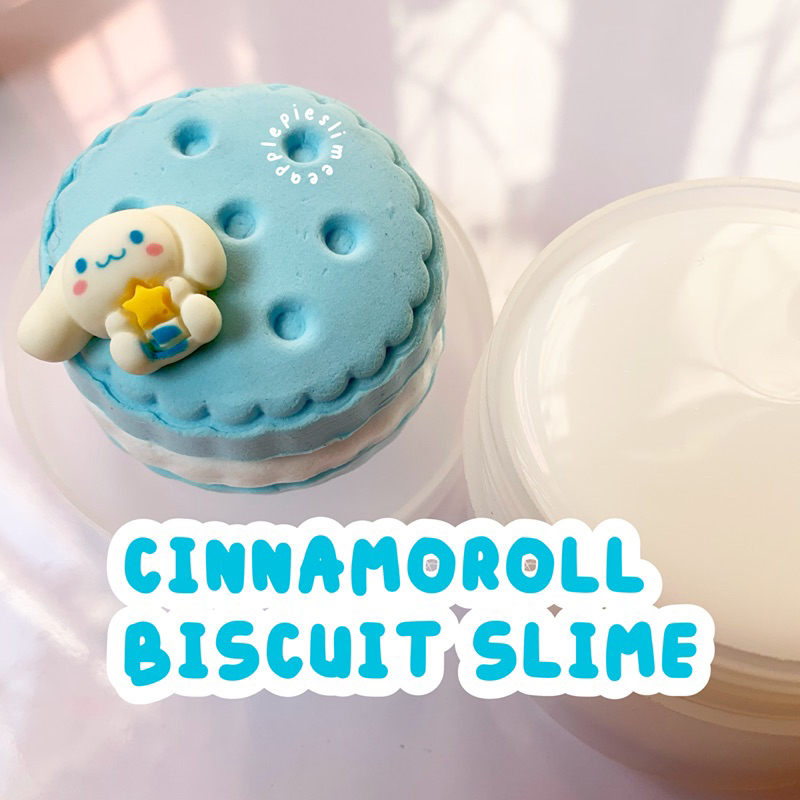 Jual CINNAMOROLL BISCUIT SLIME BY APPLE PIE | Shopee Indonesia