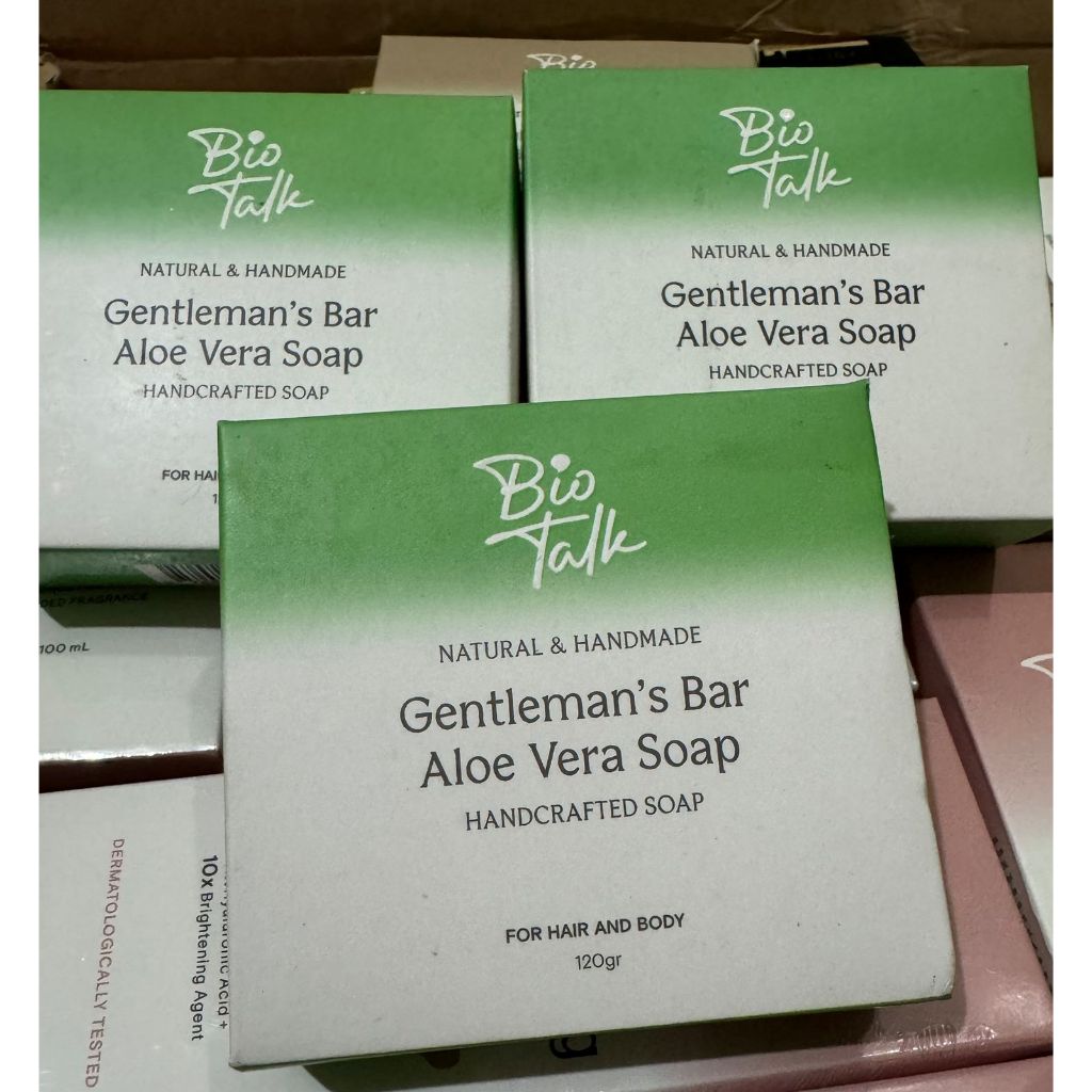 Jual BioTalk Sabun Shampoo Natural Herbal Gentleman's Bar Soap bio talk ...