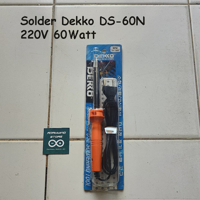 Jual Solder Dekko DS60N 220V 60W DS60 Soldering Iron DS-60N | Shopee Indonesia