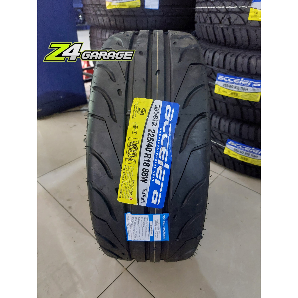Jual Promo Harga Ban Mobil Semi Slick Ukuran 225 40 R18 Accelera 651 ...