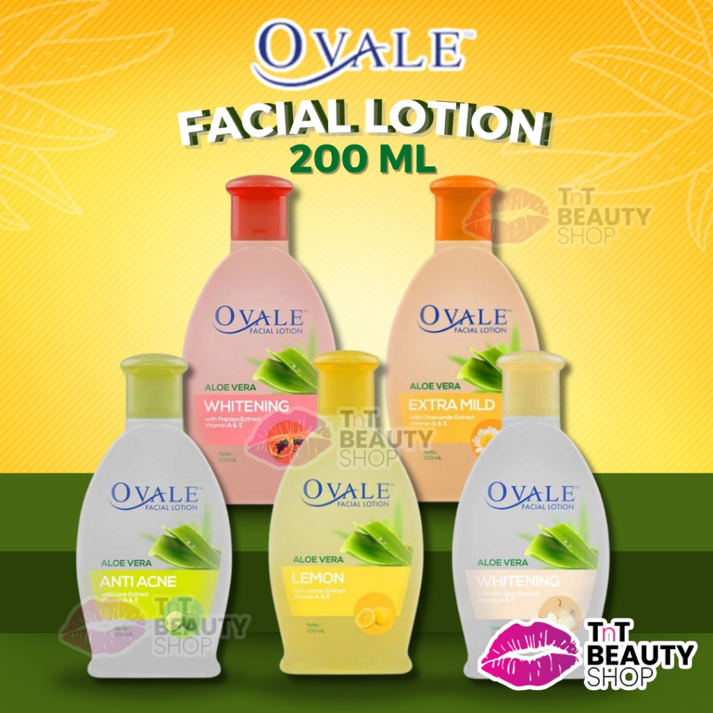 Jual Ovale Facial Lotion 200ml | TnT Beauty Shop | Shopee Indonesia