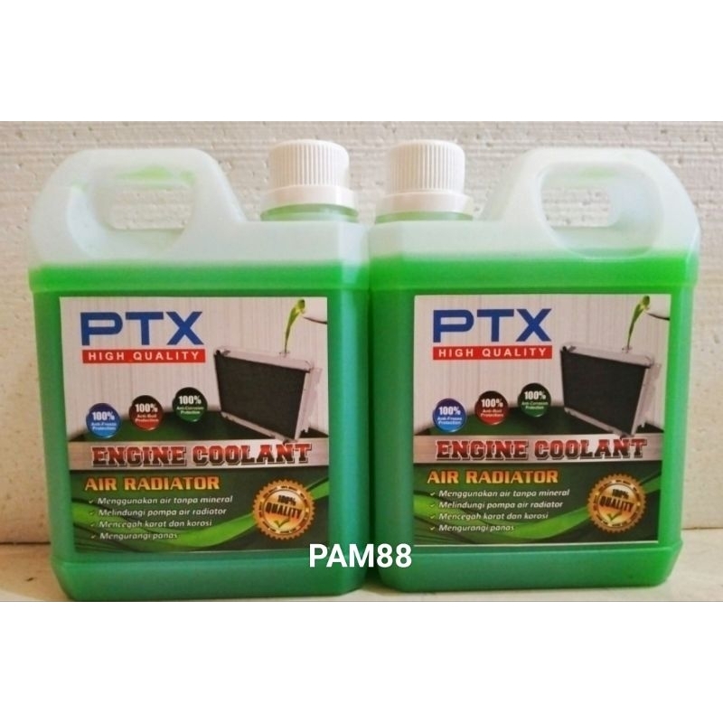 Jual Air Radiator coolant..PTX...1 liter..harga di etalase adalah jual ...