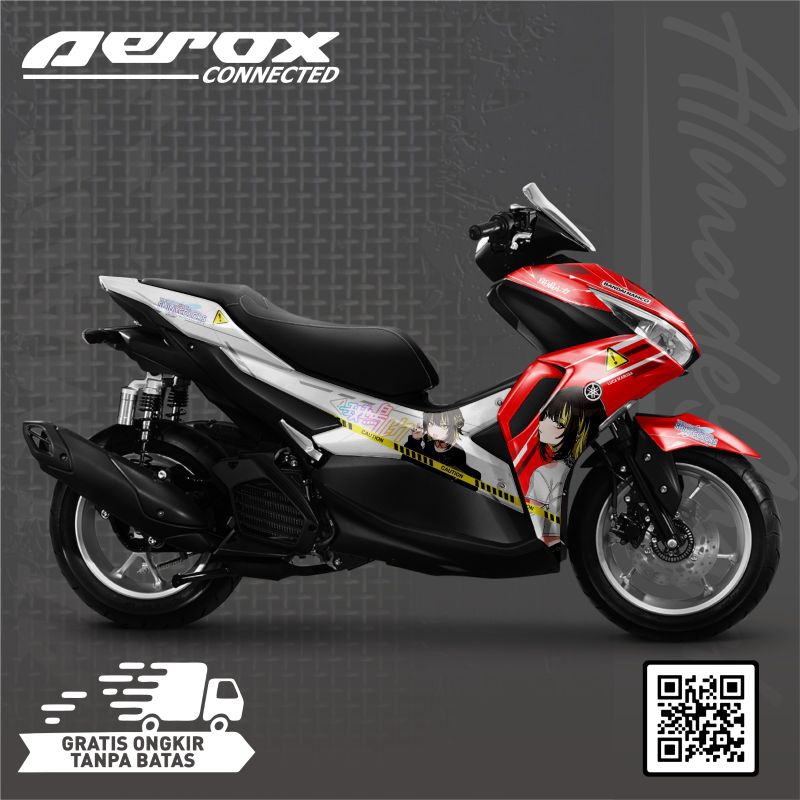 Jual Decal stiker Aerox Anime | Shopee Indonesia