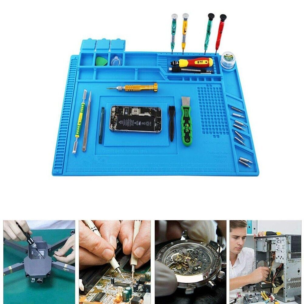 Jual Alas Matras Anti Static Silikon Soldering Mat Heat Resistant ...