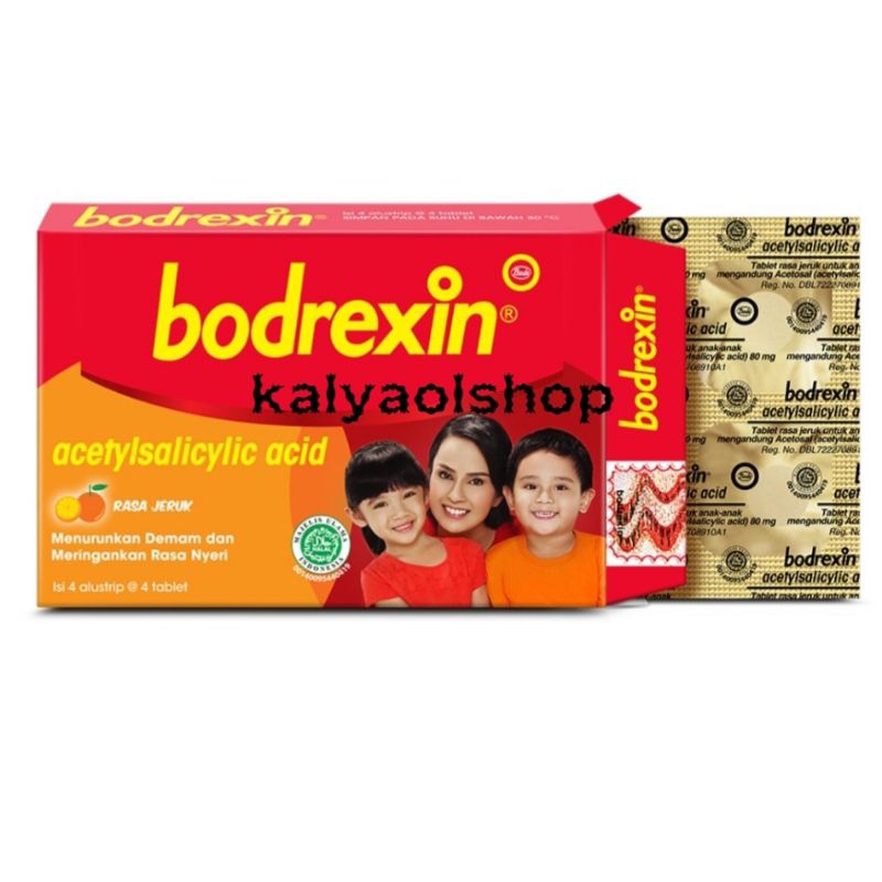 Jual Bodrexin Tablet Demam Isi 16 tablet | Shopee Indonesia