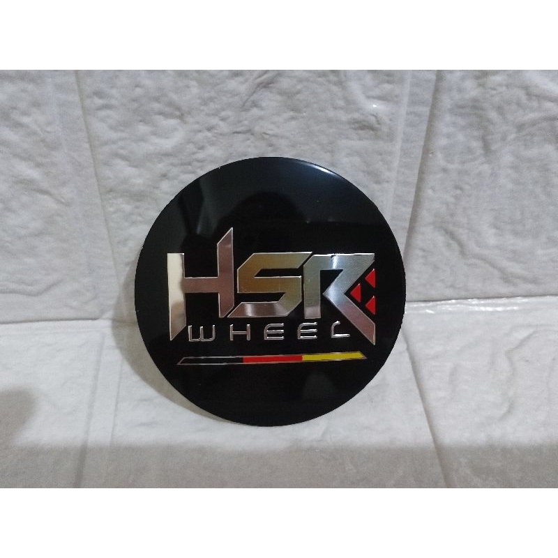 Jual Emblem Dop Velg Hsr Original / Sticker Velg Hsr Wheel Ukuran 7cm ...