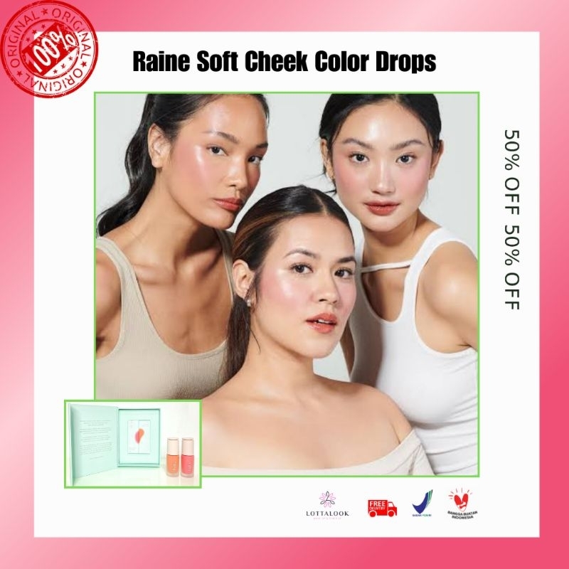 Jual Raine Soft Cheek Color Drops | Shopee Indonesia