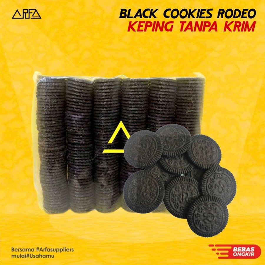 Jual Rodeo Keping Utuh tanpa krim - Biskuit Hitam Serena 1 kg | Shopee ...