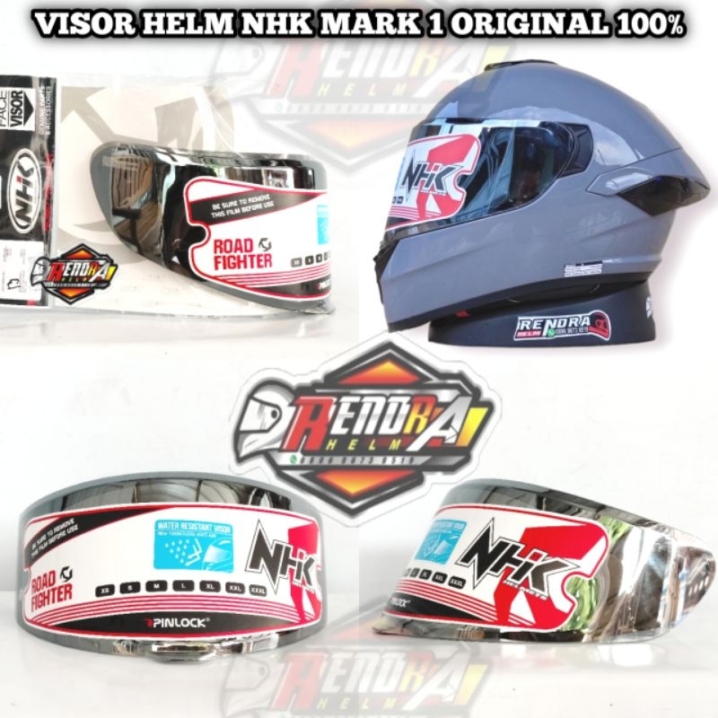 Jual VISOR HELM/ KACA HELM NHK MARK 1 ORIGINAL 100% | Shopee Indonesia
