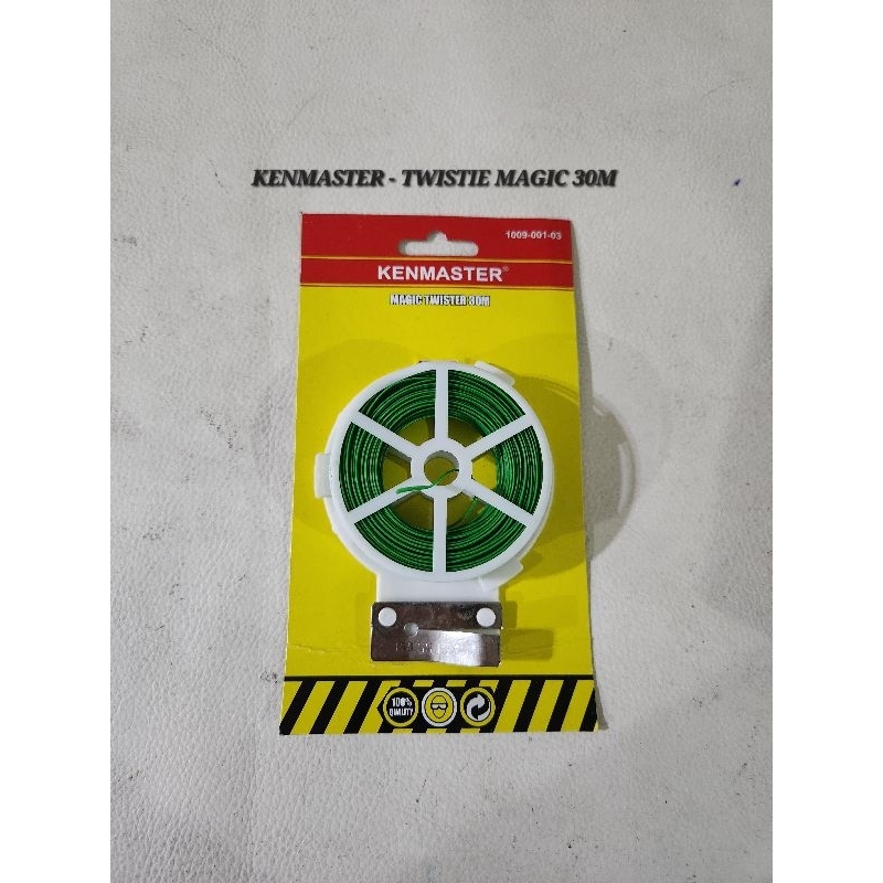 Jual Kenmaster Pengikat Kabel Twist Kawat Pengikat 30M / Magic Twistie ...