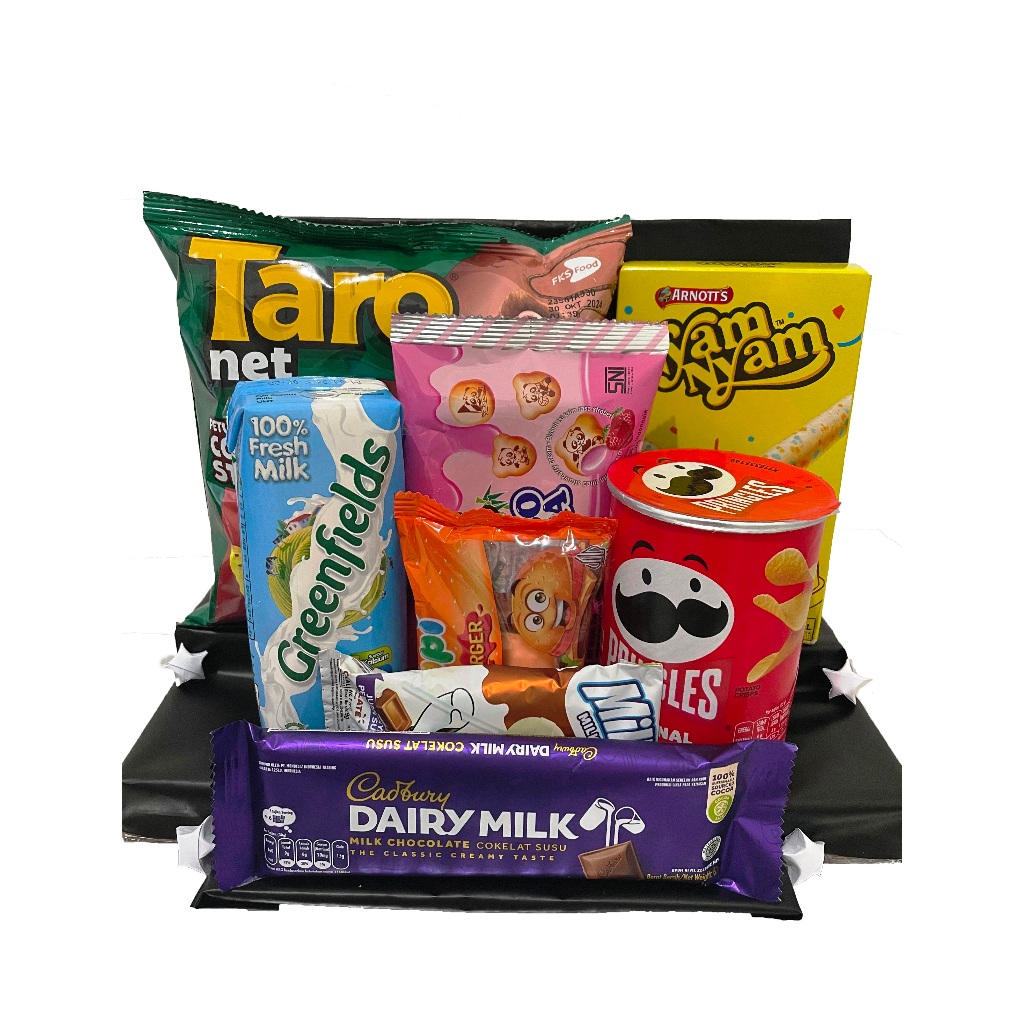 Jual Snack Tower / Mading Snack / Bingkisan / Hampers Custom Nama ...