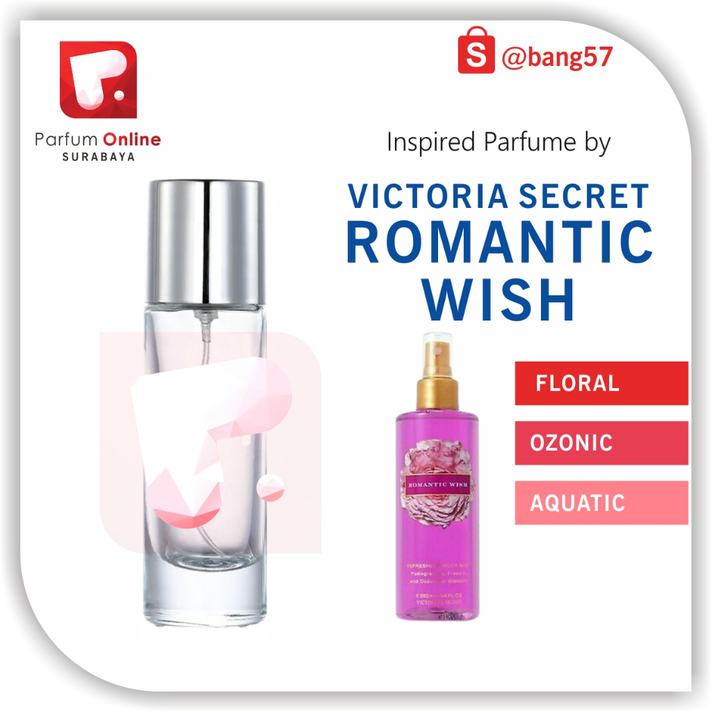 Jual Parfum Refill - Victoria Secret ROMANTIC WISH | Shopee Indonesia