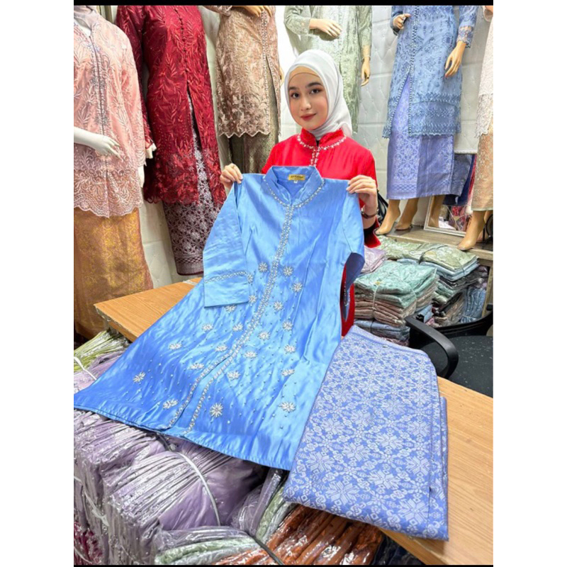 Jual (Realpict) Kebaya Baju Kurung Payet AL - Kebaya Baju Kurung modern ...