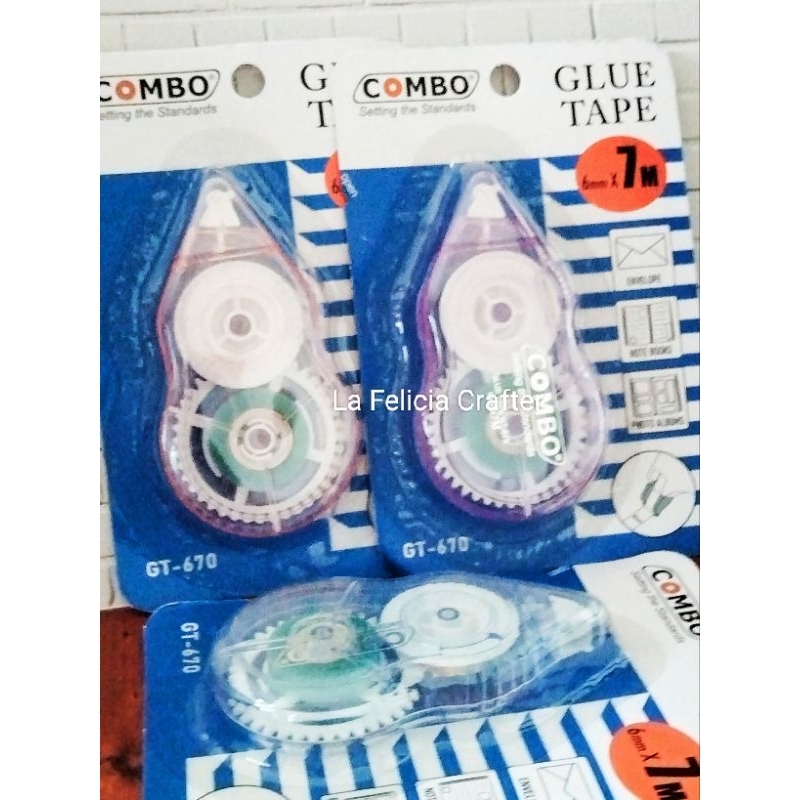 Jual La Felicia Glue Tape Roll Lem Kering GT-670 /Lem Kertas /Lem ...