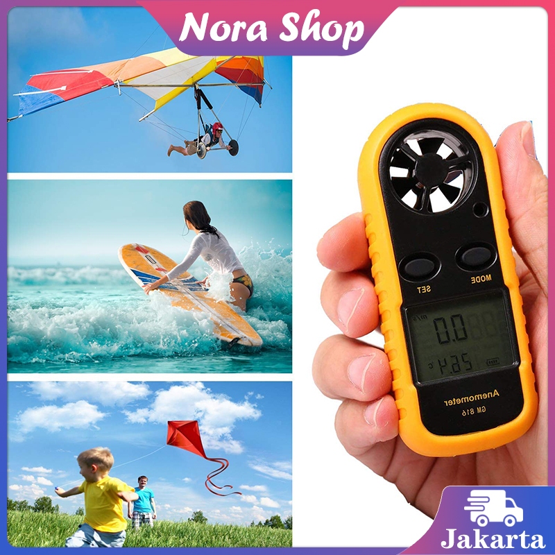 Jual Anemometer Besar Digital Anemometer Wind Meter Anemometer Digital ...