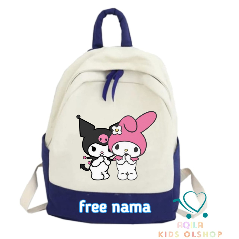Jual tas anak kuromi dan melody ransel sekolah anak kuromi melody | Shopee Indonesia