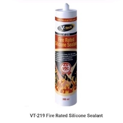 Jual Sealant Fire Stop/ Sealant Tahan Api/VT-219 Fire Rated Silicone ...
