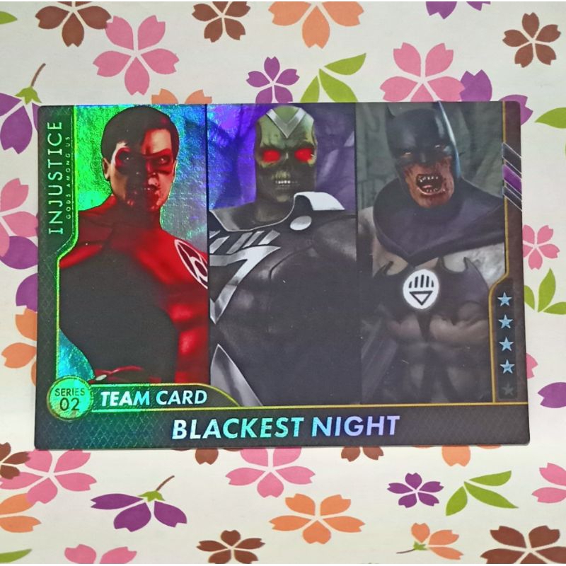 Jual injustice platinum card team card BLACKEST NIGHT no.110 | Shopee ...