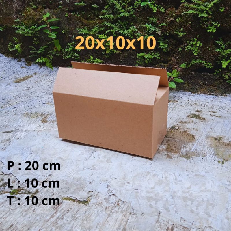 Jual Kardus Dus packing Kotak Polos Dus Box Murah ukuran 20x10x10 Cm ...
