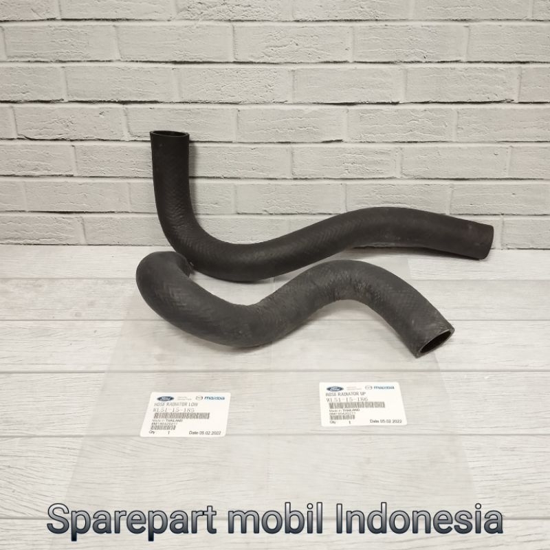 Jual Hose Radiator Low & Up Selang Radiator Atas Dan Bawah Ford Ranger ...