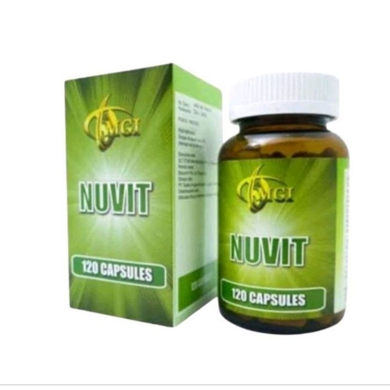 Jual NUVIT MCI 1 BOTOL ISI 120 BUTIR Ed May 2026 READY STOCK | Shopee ...