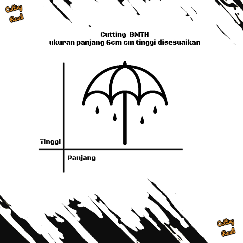 Jual Stiker Logo Bring Me The Horizon / Stiker Terlaris / Stiker Musik ...