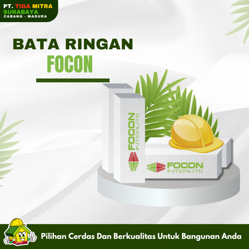 Jual BATA RINGAN FOCON KUAT DAN RAMAH LINGKUNGAN - PENGIRIMAN MADURA ...