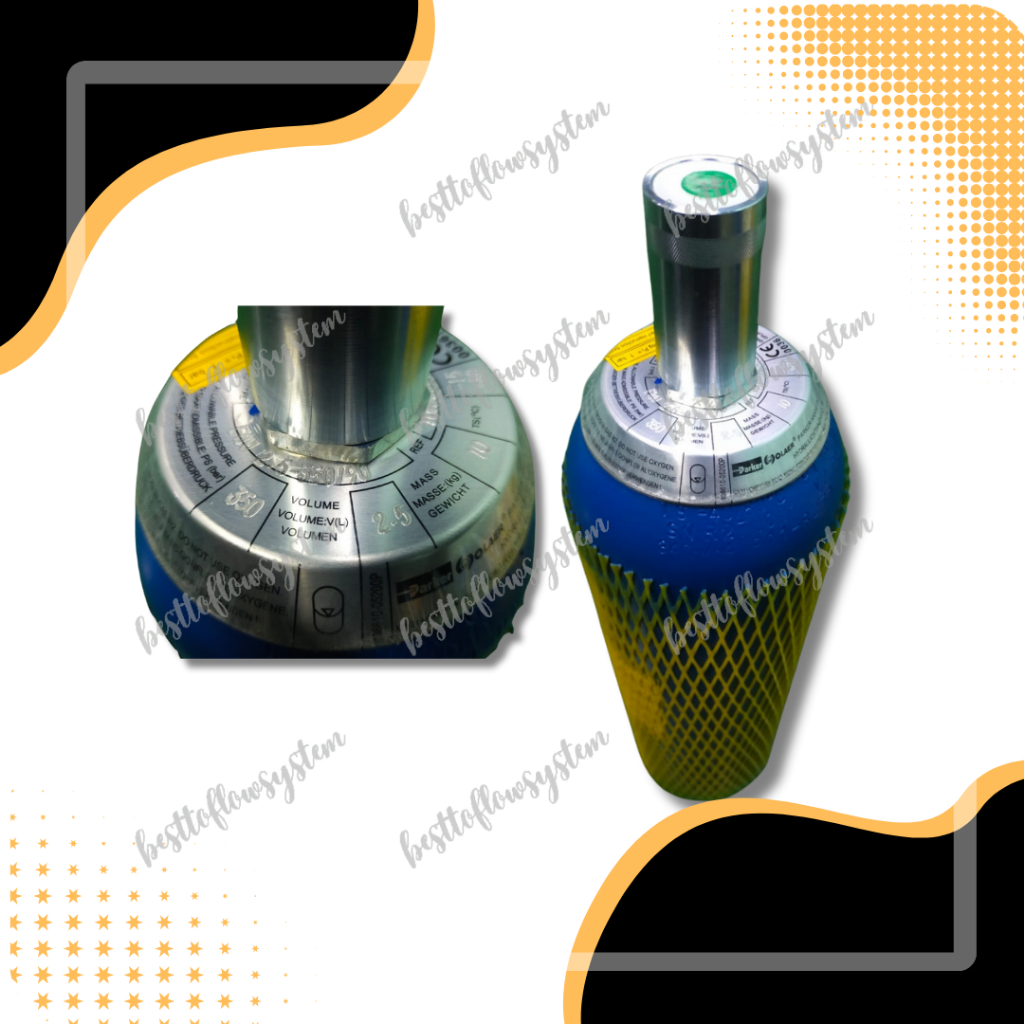 Jual PARKER OLAER accumulator akumulator bladder EHV IHV 2.5 L ...