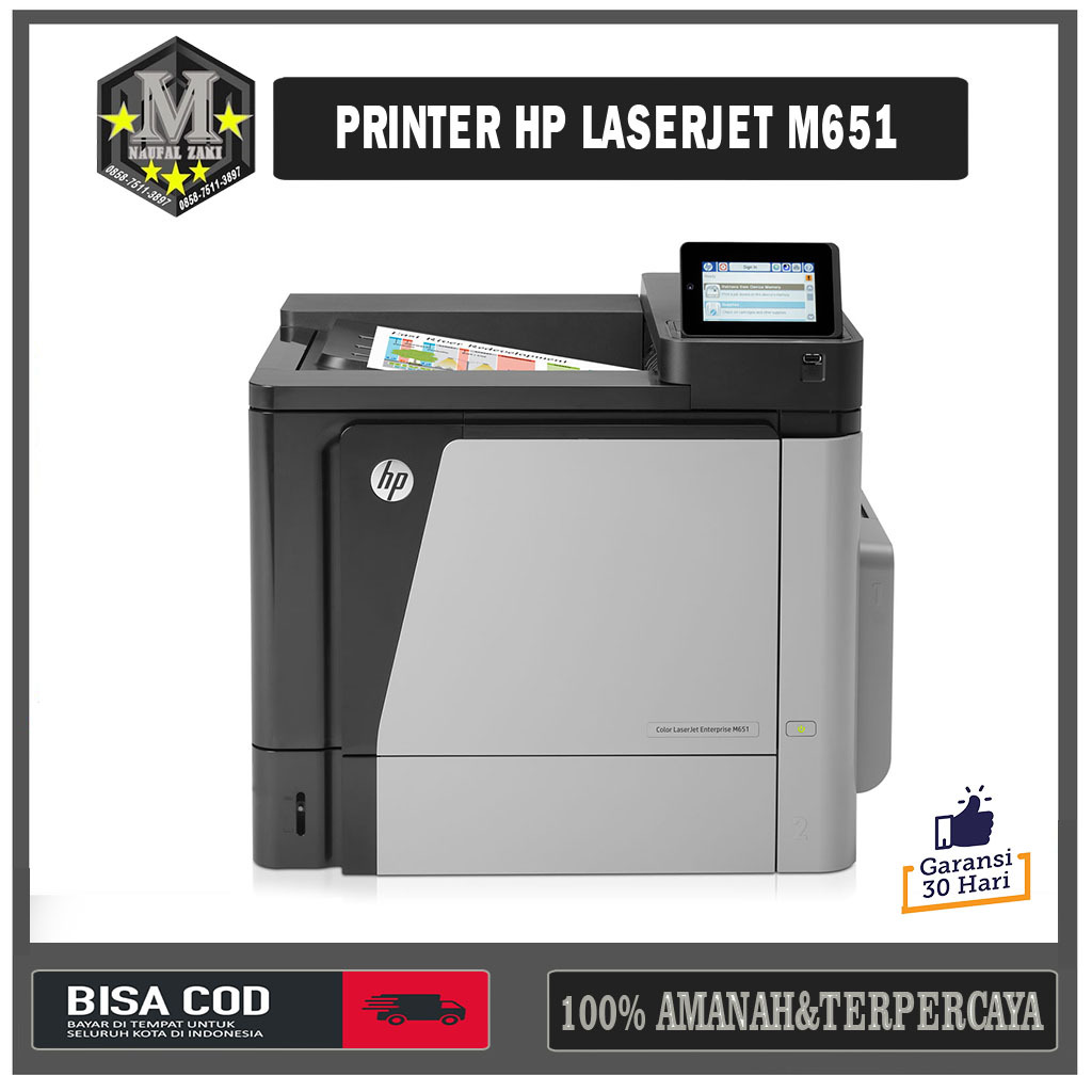 Jual PRINTER HP LASERJET ENTERPRISE MFP M651 | Shopee Indonesia