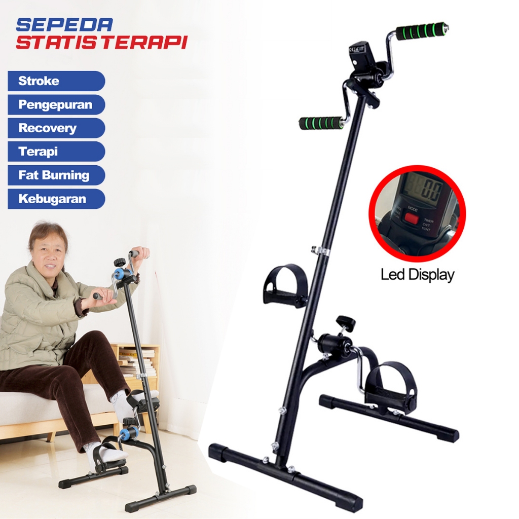 Jual CHAMPS Sepeda Statis Portable Pedal Exerciser - Sepeda Statis Mini ...