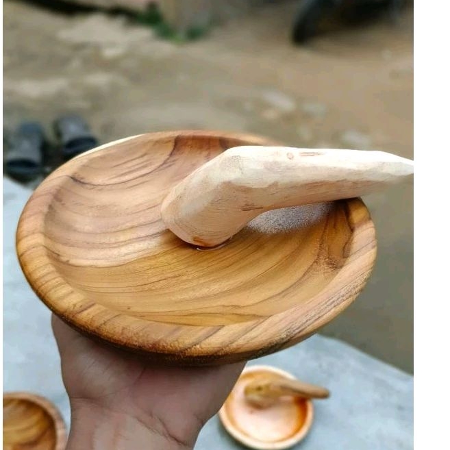 Jual COBEK KAYU AKAR 22CM | Shopee Indonesia