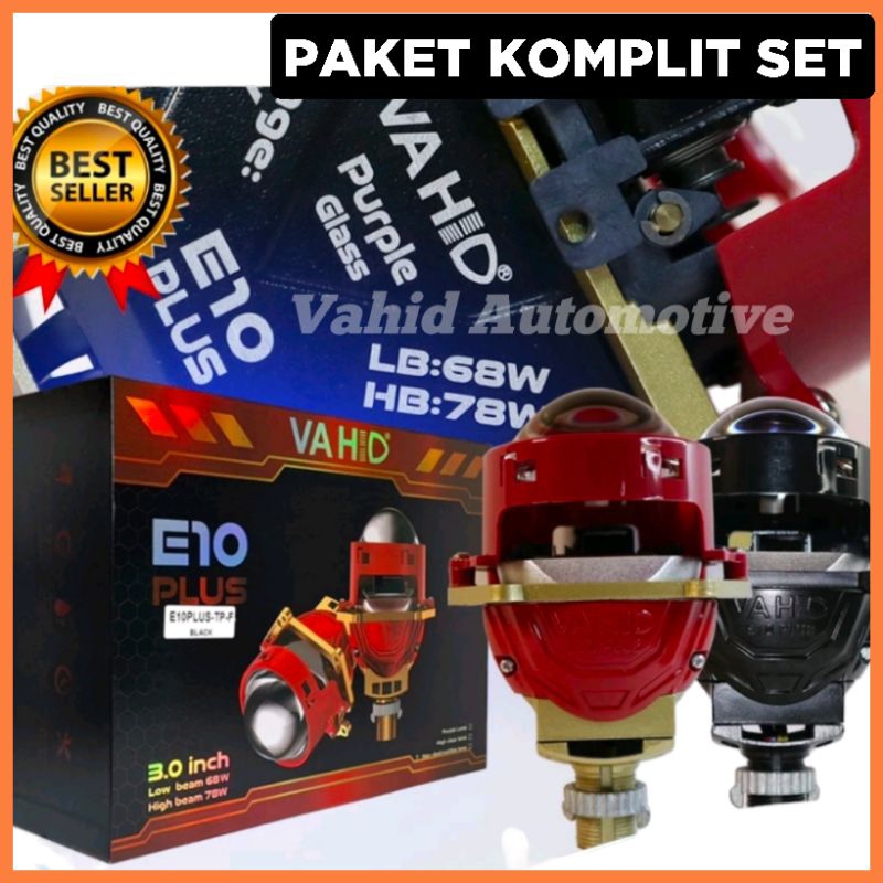 Jual E10 Plus - Paket Komplit Set Bi-LED E10 Plus Surpass Dual Core ...