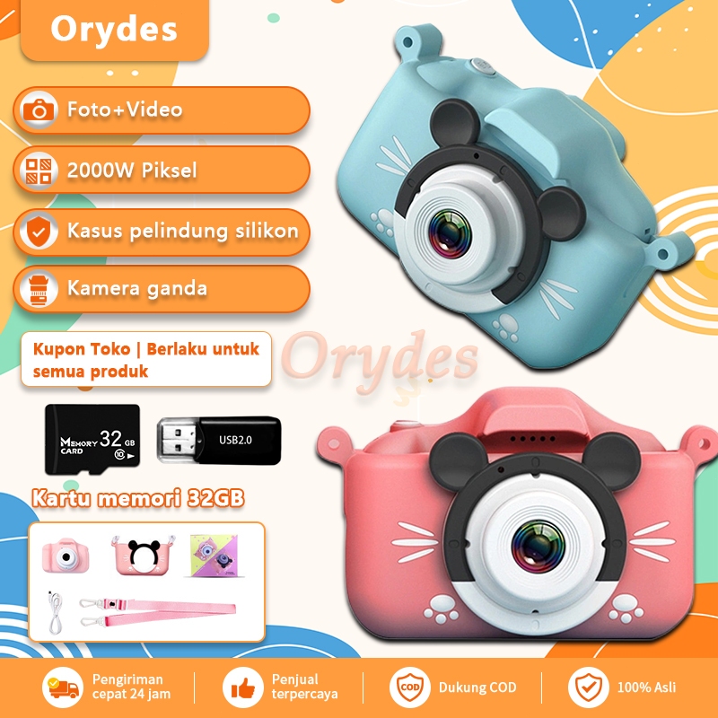 Jual Kamera Anak Mini 32GB Dual Kamera Kamera Digital Mini 1080p Kamera ...