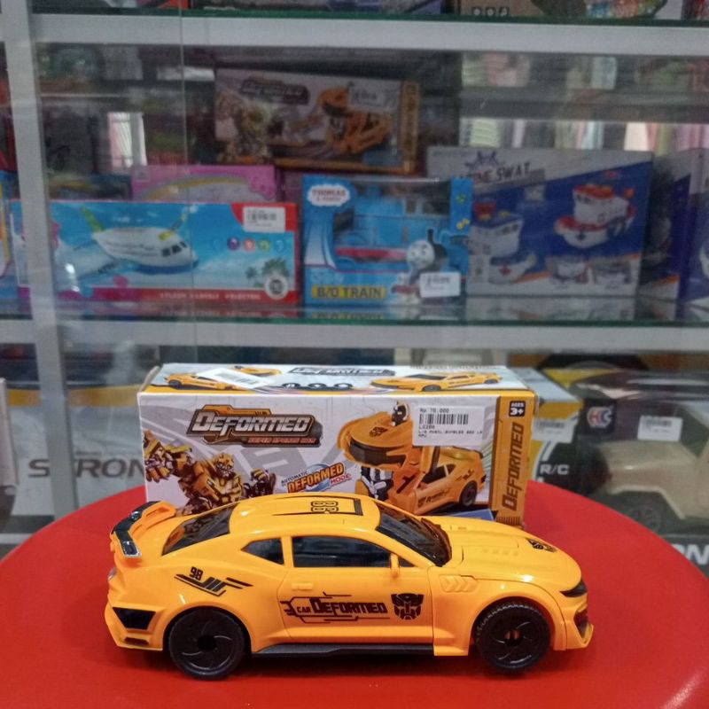 Jual Mainan Anak Mobil Transformers Bumblebee - Tobot Bumblebee ...