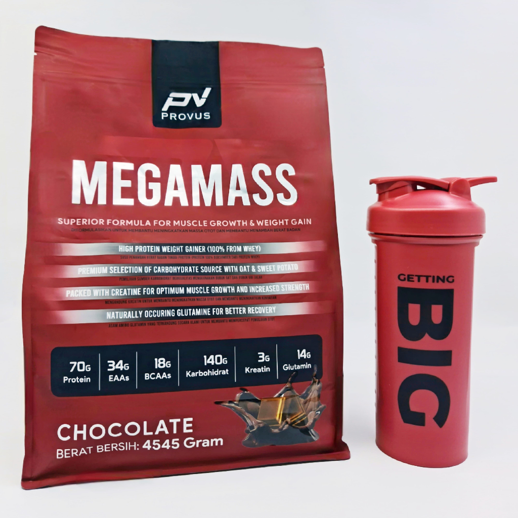 Jual Provus Mega Mass 10 lbs Gainer 10lbs 10lb 15 20 lb MegaMass Weight ...