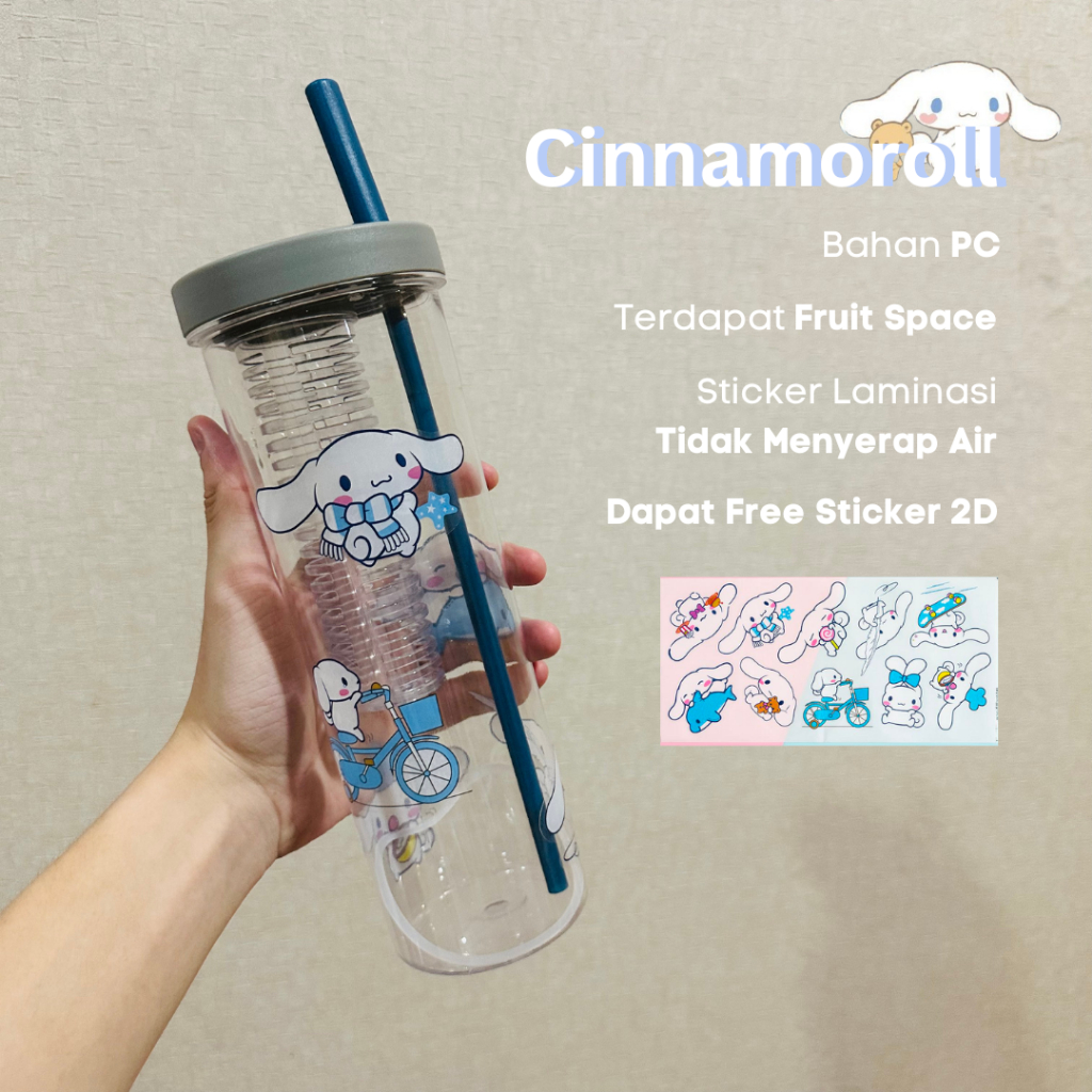 Jual Either.id - Botol Minum Infused 700ml / FREE BUBBLE WRAP Botol ...