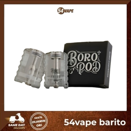 Jual Cartridge Zuluu Boro Pod 4.5ml Pod Replacement by Zuluu Authentic ...