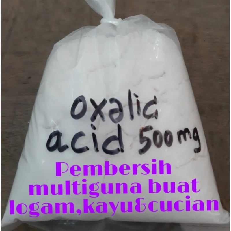 Jual OXALIC / OLSALAT / OSASIR / PEMBERSIH SERBAGUNA 500GR | Shopee ...