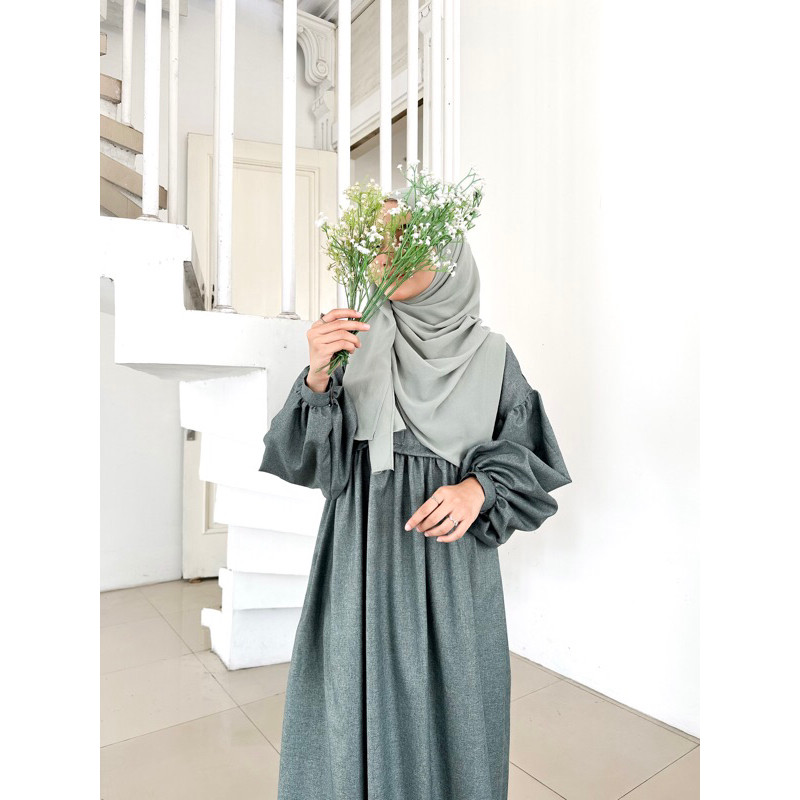 Jual (READYSTOCK) Gamis Madina Mola Dress by Kaluna Indonesia / Katun ...
