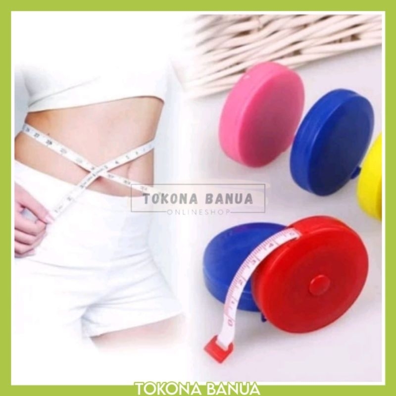 Jual METERAN MINI ROLL / Meteran Penjahit Meteran Badan Meteran Gulung ...