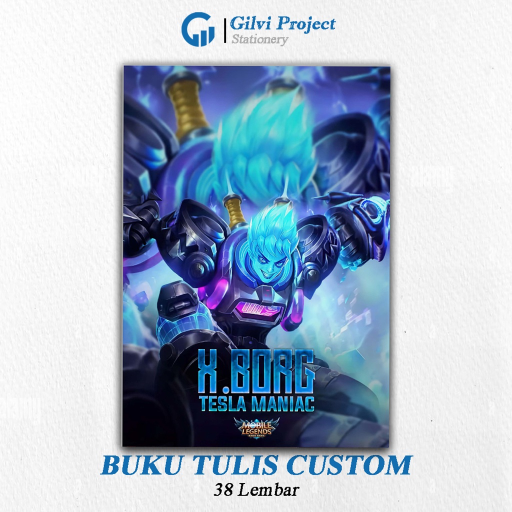 Jual Buku Tulis Mobile Legend Character / ML [C] / Buku Tulis Sekolah ...