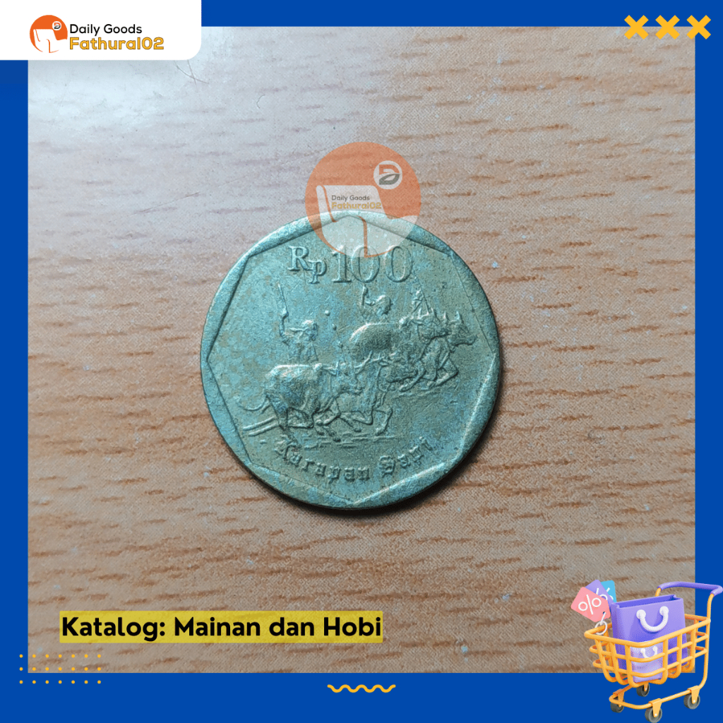 Jual Uang Koin Kuno Rp 100 Emisi Tahun 1991 - 1998 (Seri 3) | Shopee ...