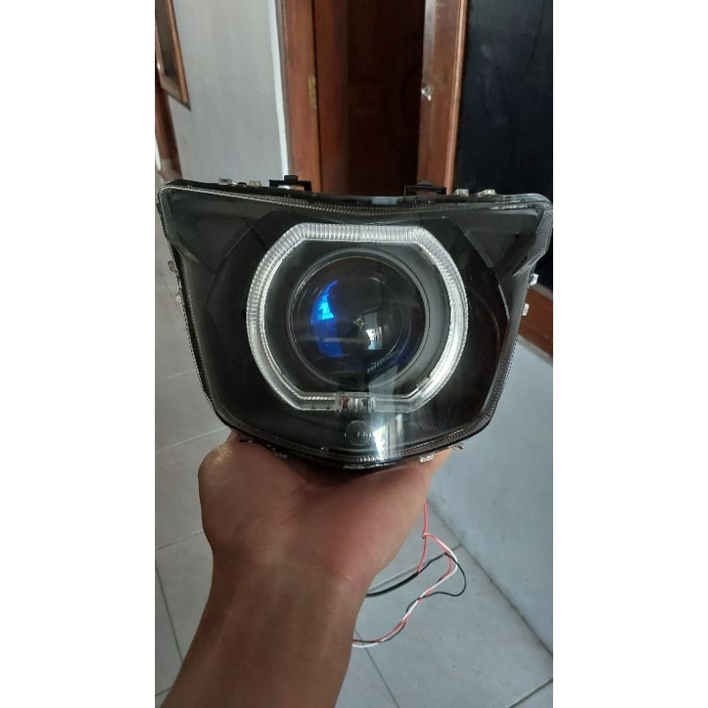 Jual Lampu Depan Biled MX King V1 dan MX Old AES BILED TURBO SE Exp V2 ...