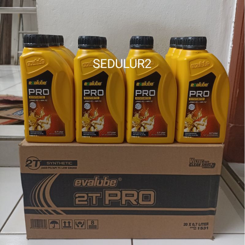 Jual Oli Evalube Pro 2T 0.7L | Shopee Indonesia