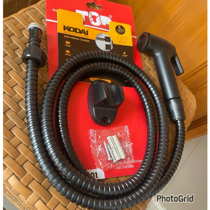 Jual jet shower hitam shower toilet hitam1 set SUPER PROMO SHOWER ...