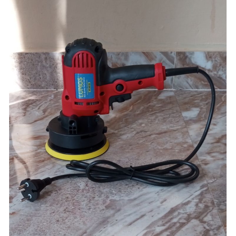 Jual MESIN POLES MOBIL 5 INCH POLISHER 5 INCH ALAT POLES MOBIL MOTOR LUMOS | Shopee Indonesia