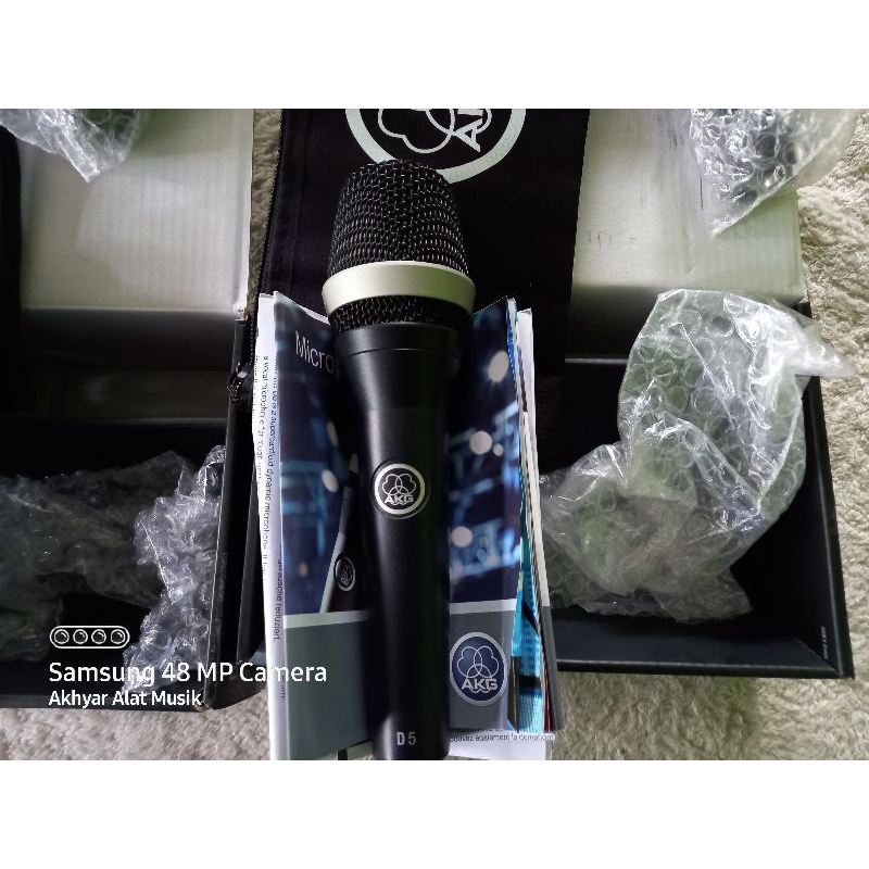 Jual Microphone Dinamik AKG D5 Original AKG Audio Like New FULLSET PT IMS Resmi | Shopee Indonesia
